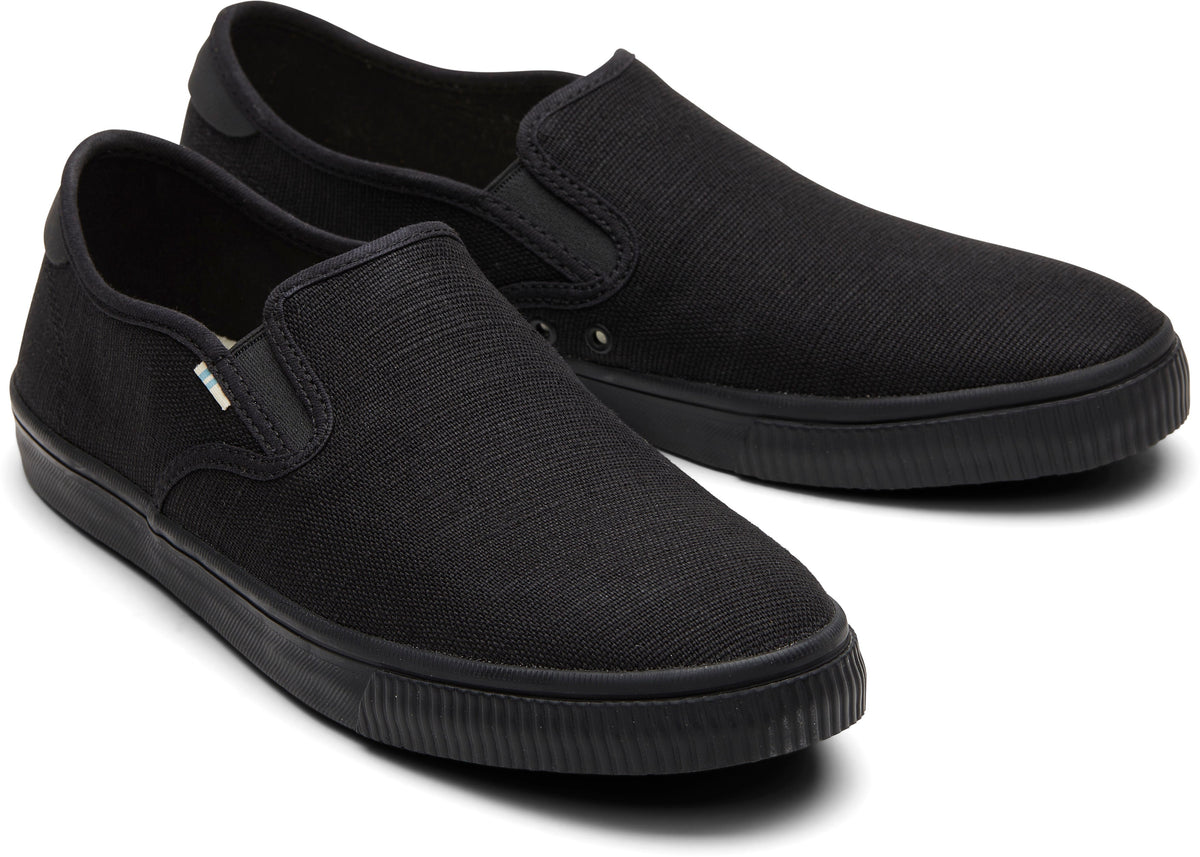 Baja Slip On - All Black – TOMS Australia