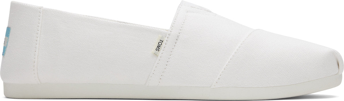 Women's Alpargata Classic - White Canvas – TOMS Australia