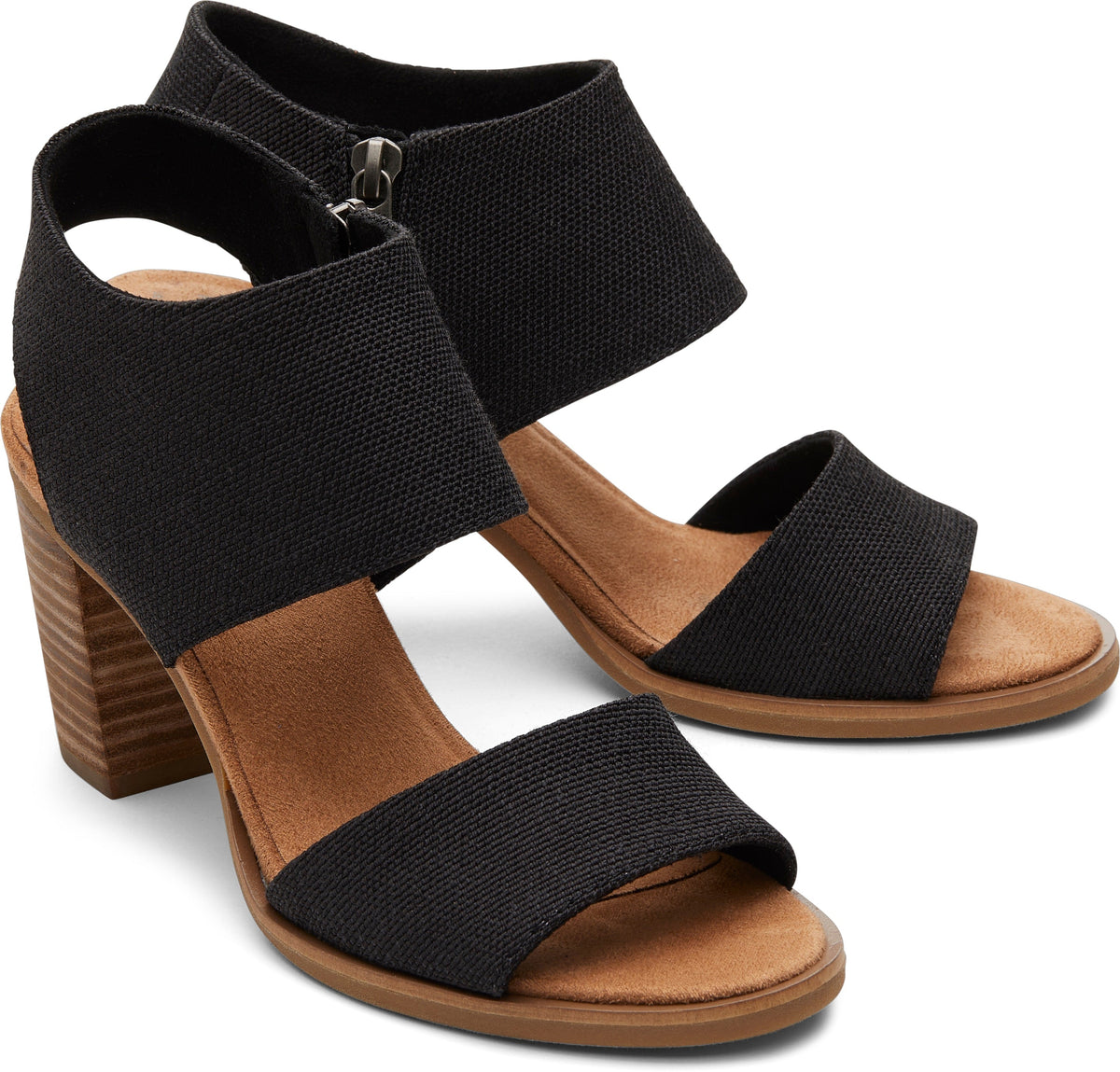 Majorca Cutout Sandal - Black – TOMS Australia