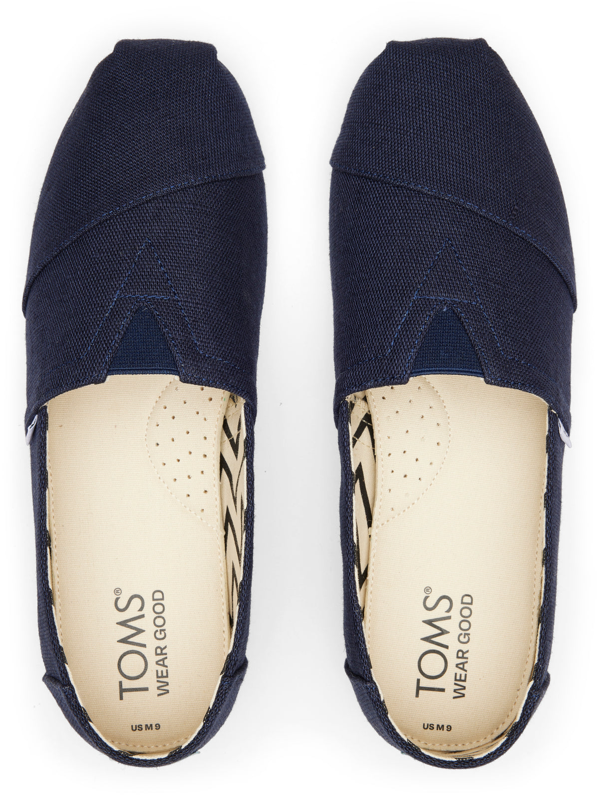 Men's Alpargata Classic - Navy Canvas – TOMS Australia