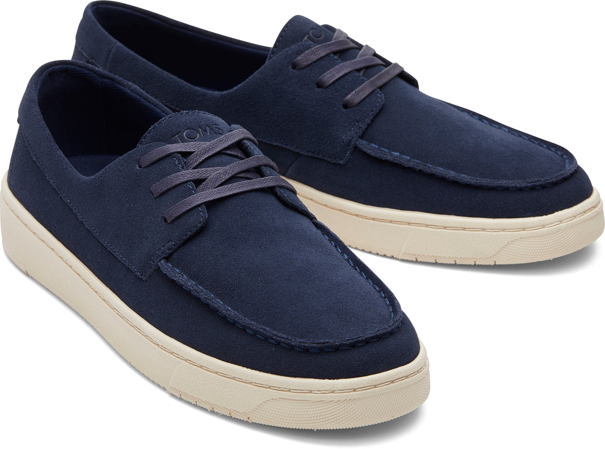 TRVL Lite London Loafer - Navy Suede – TOMS Australia