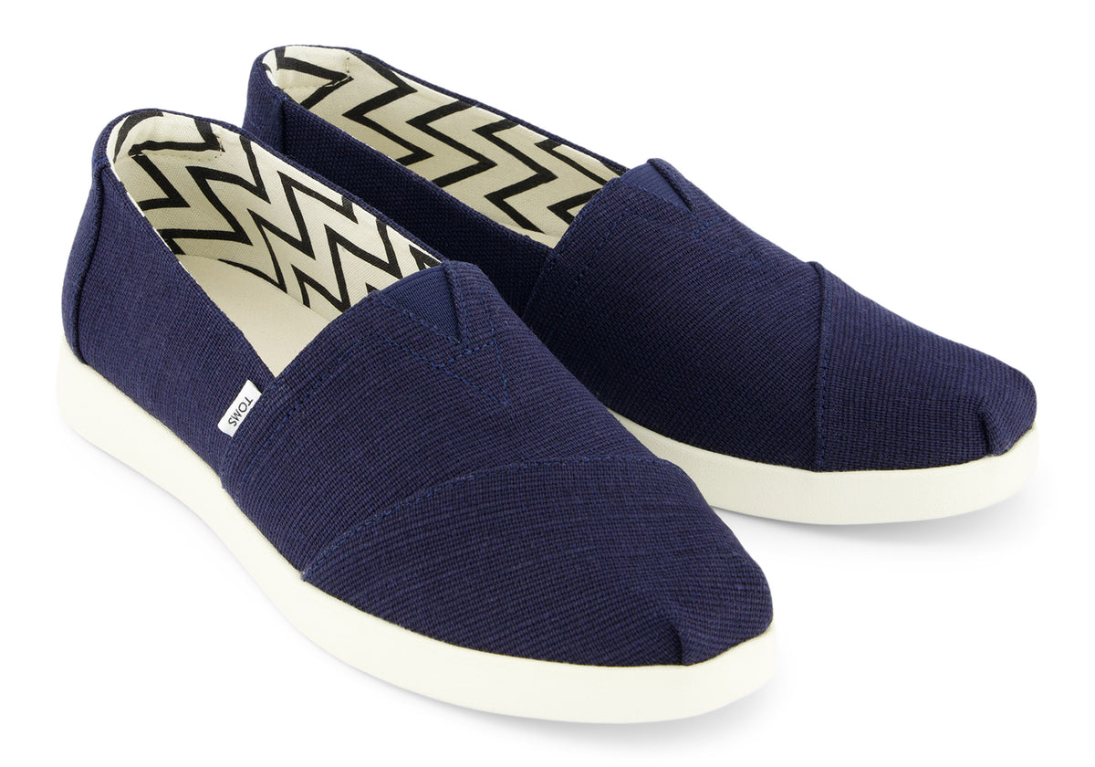 Alpargata Plus - Navy Canvas – TOMS Australia